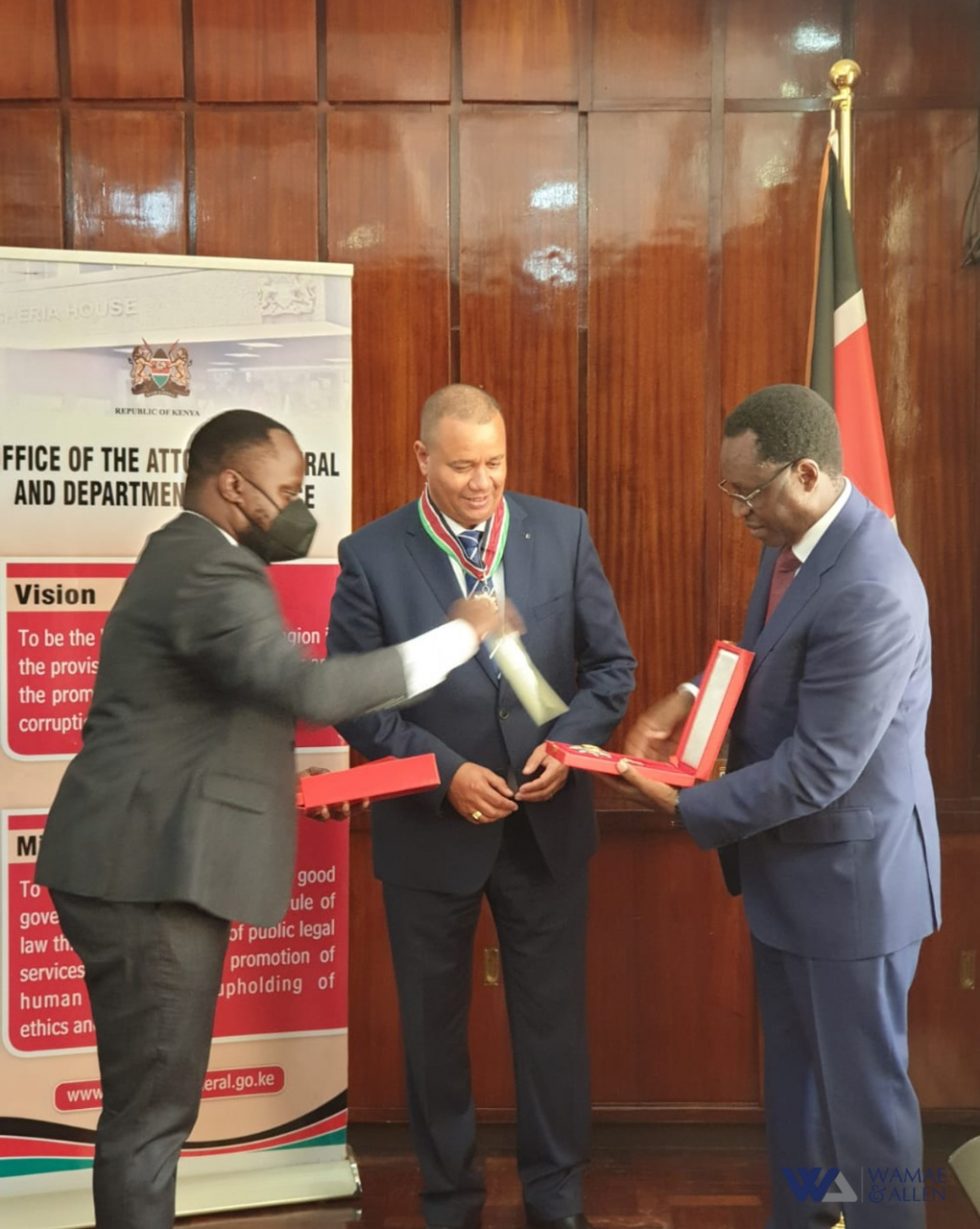 Our Senior Partner Mr. Allen Gichuhi honoured with a State Investiture ...